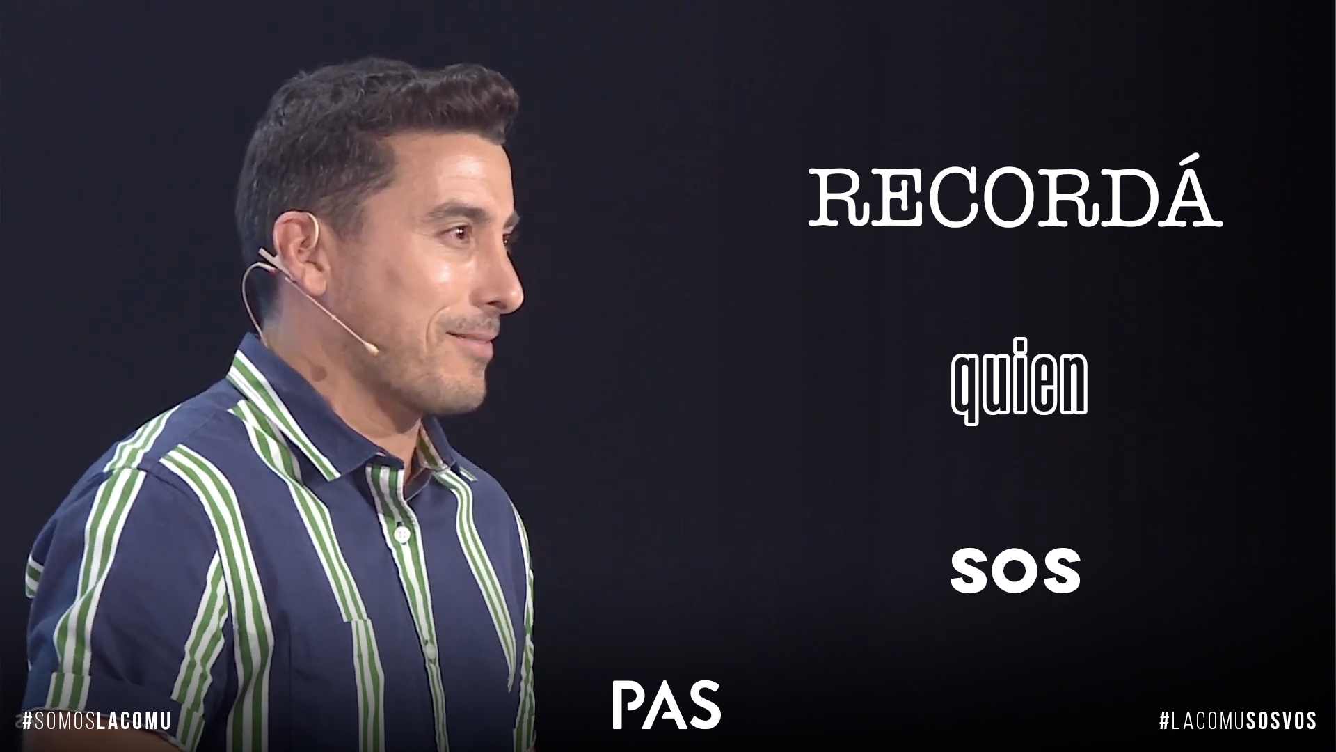 Recordá quién sos - Comunidad PAS App